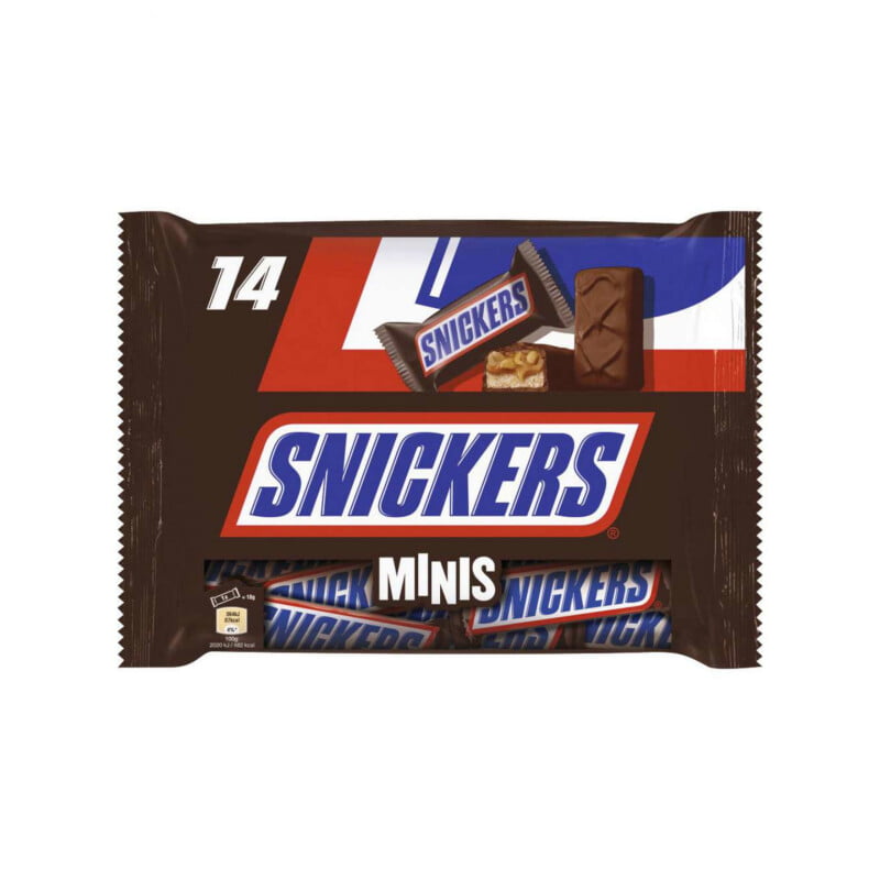 Ciocolata punga mini Snickers 275 g – Shop Germania – la un click distanta